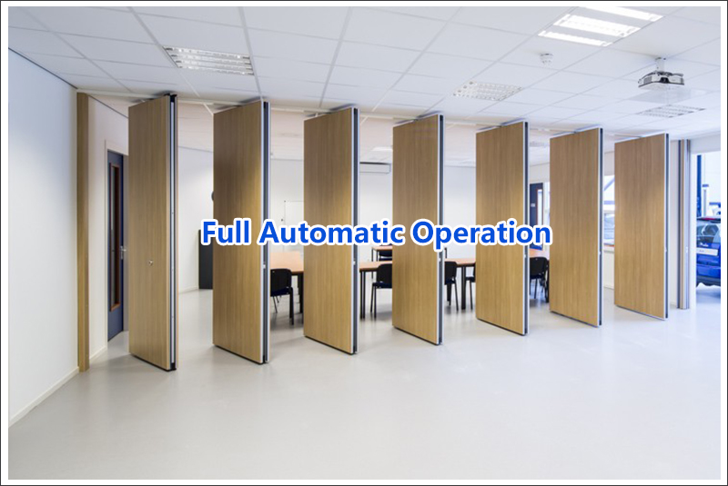 Electric Automatic Rotation Operable wall | YY Partitions